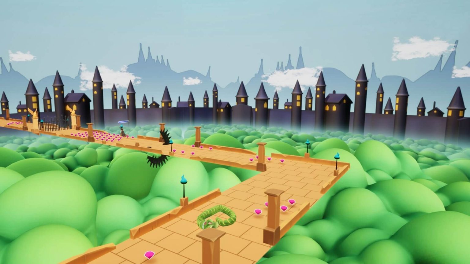 Broom Rush 2D Background - ChicMic Studios